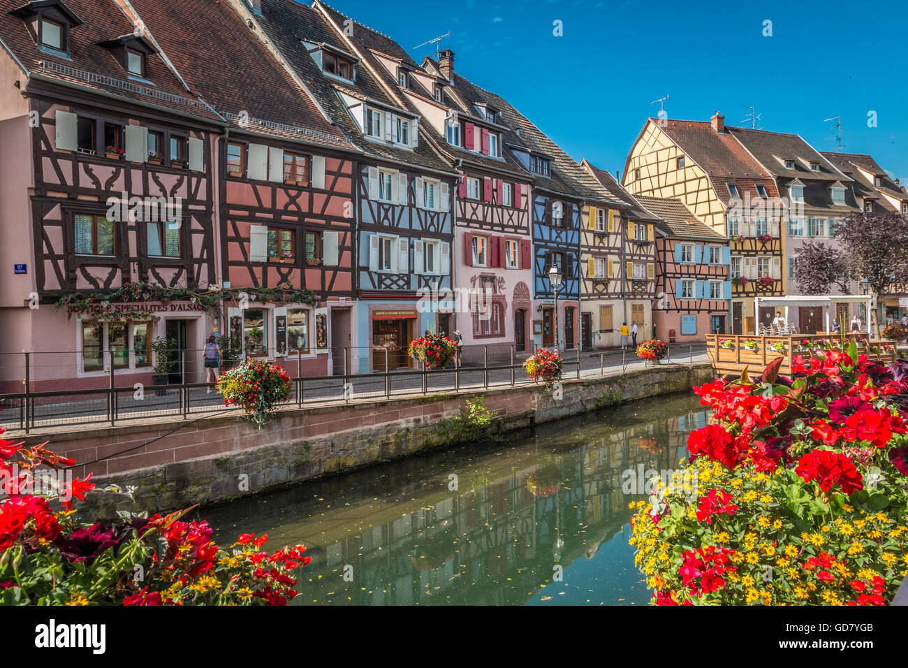 Old Town Colmar in Alsace region France Stock Photo - Alamy