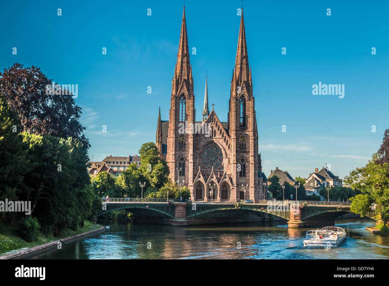 St. Paul's Church in Strasbourg France Stock Photo - Alamy