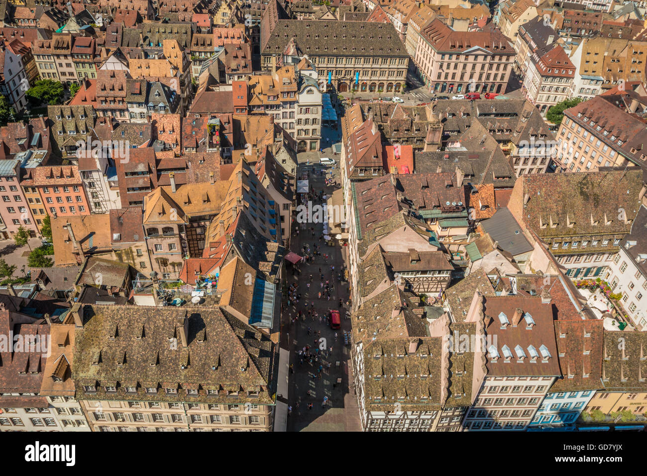 Old Town Strasbourg in Alsace France Stock Photo - Alamy