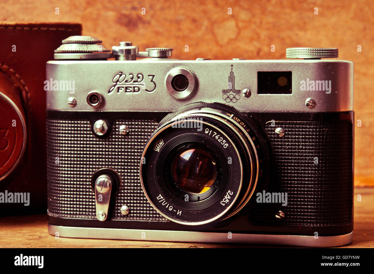 Russian photo camera hi-res stock photography and images - Alamy