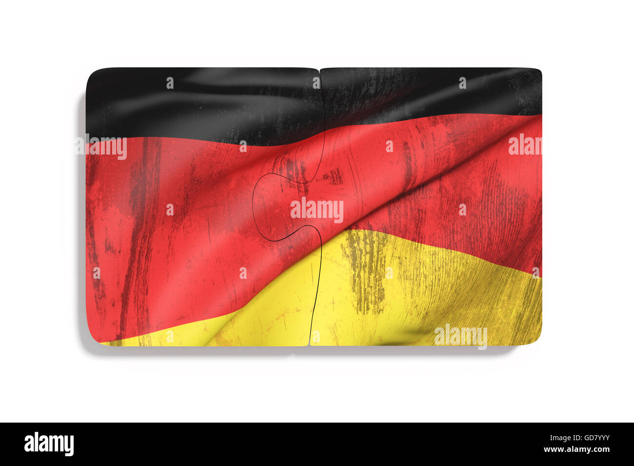 Jigsaw puzzle pieces flag germany hi-res stock photography and images ...