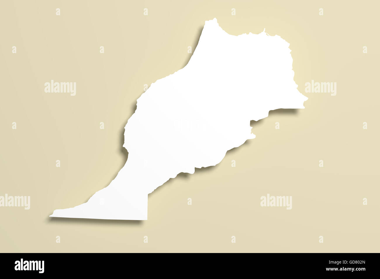 Map of arab maghreb hi-res stock photography and images - Alamy