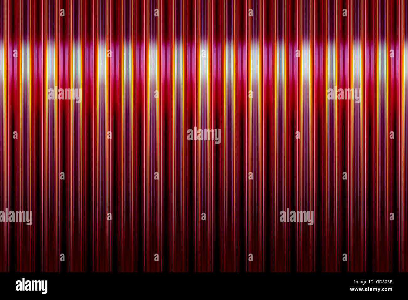 Red and yellow striped backdrop with highlight Stock Photo - Alamy