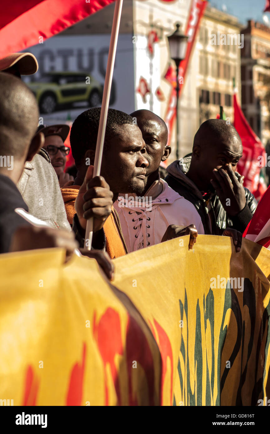Immigrants appear to have more rights Stock Photo - Alamy