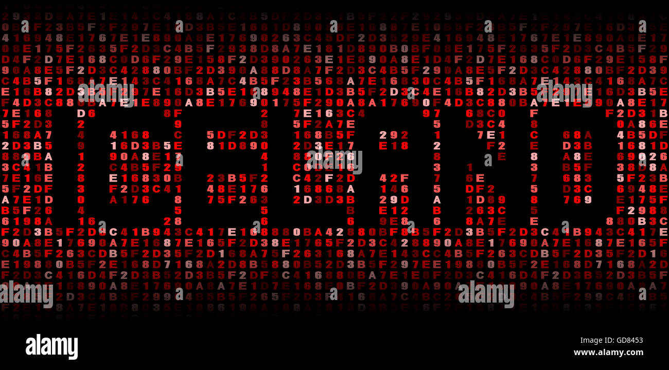 Iceland text on hex code illustration Stock Photo - Alamy