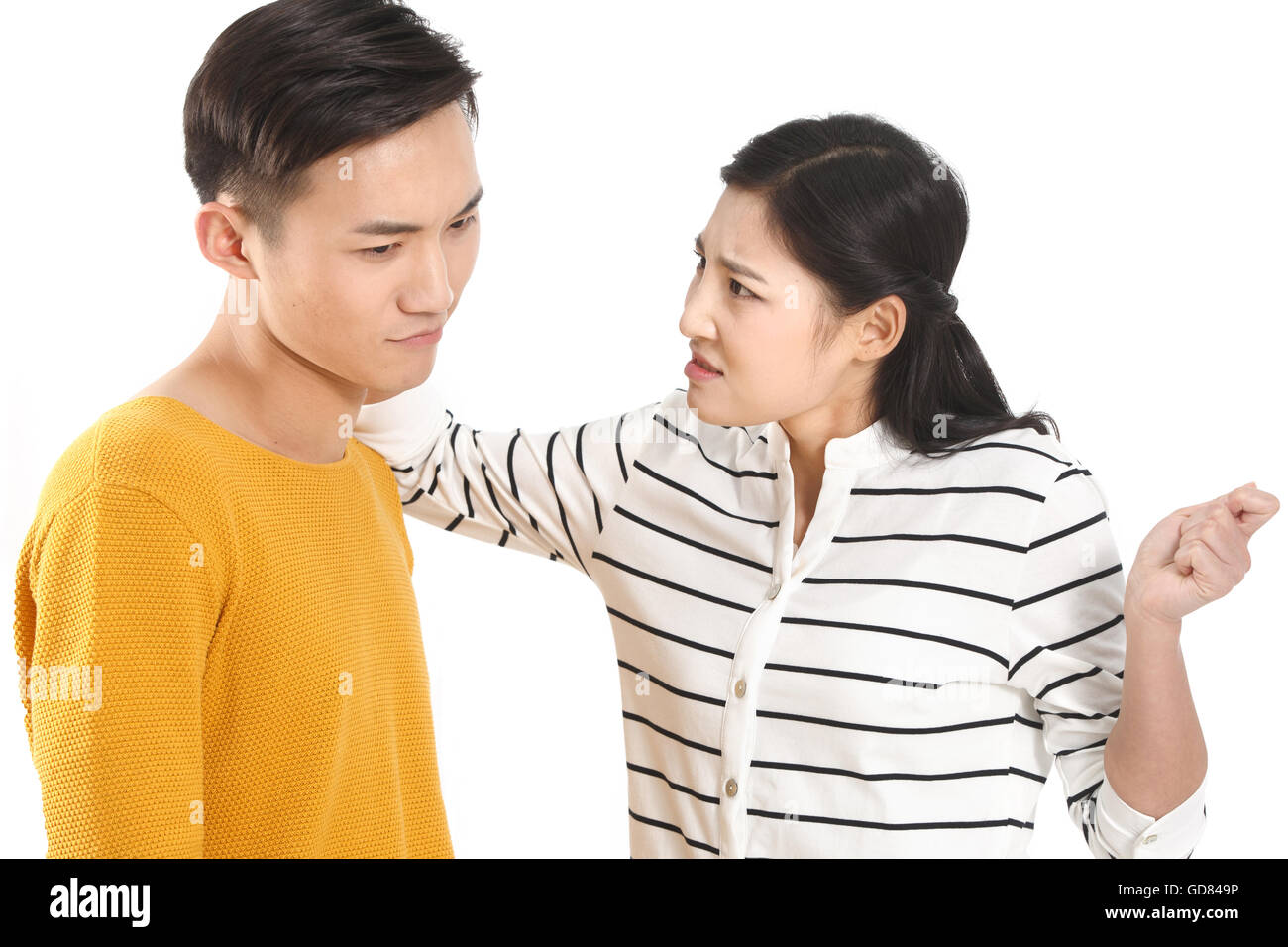 Chinese Couple Arguing High Resolution Stock Photography and Images - Alamy