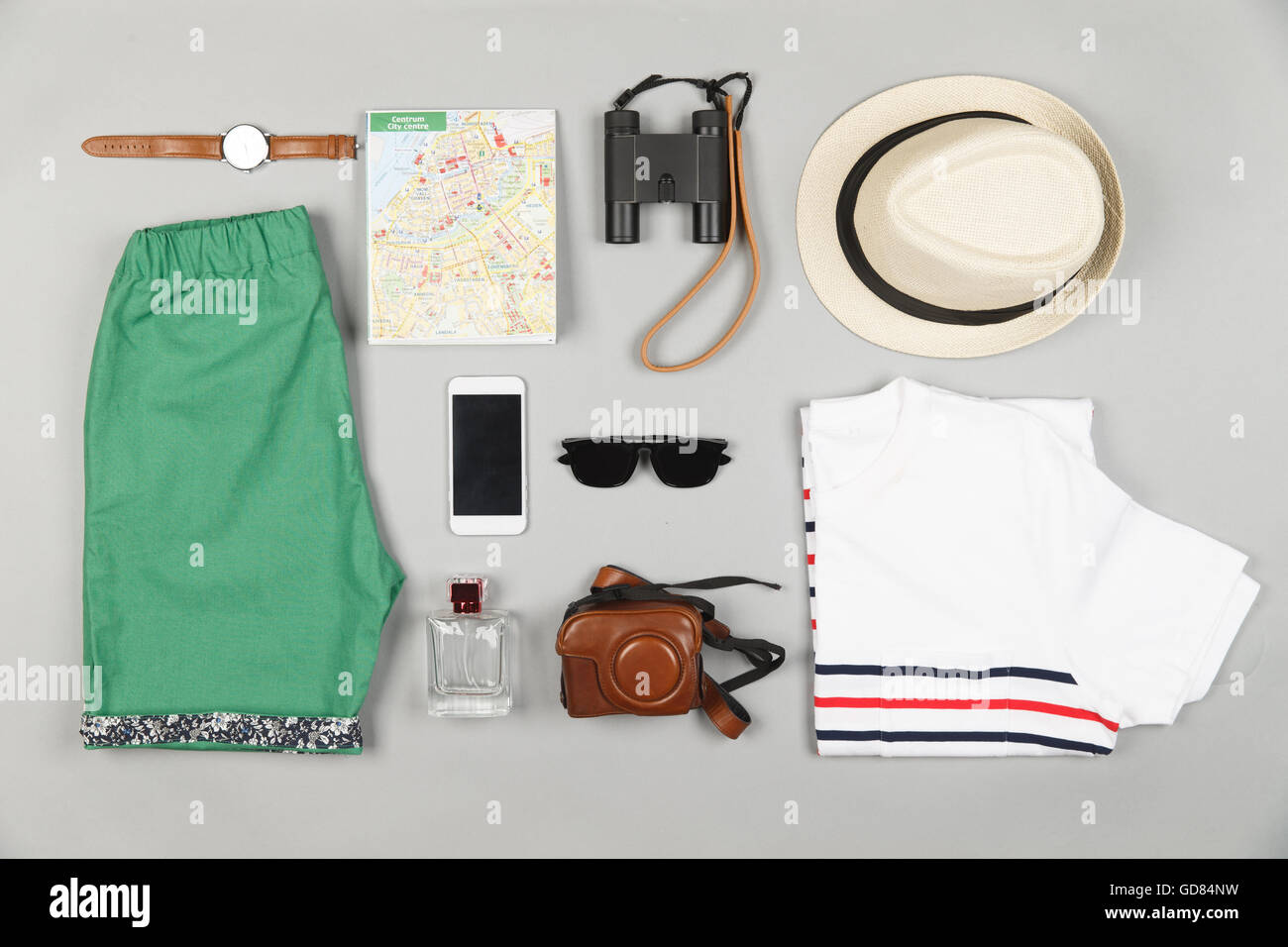 Male personal belongings Stock Photo - Alamy