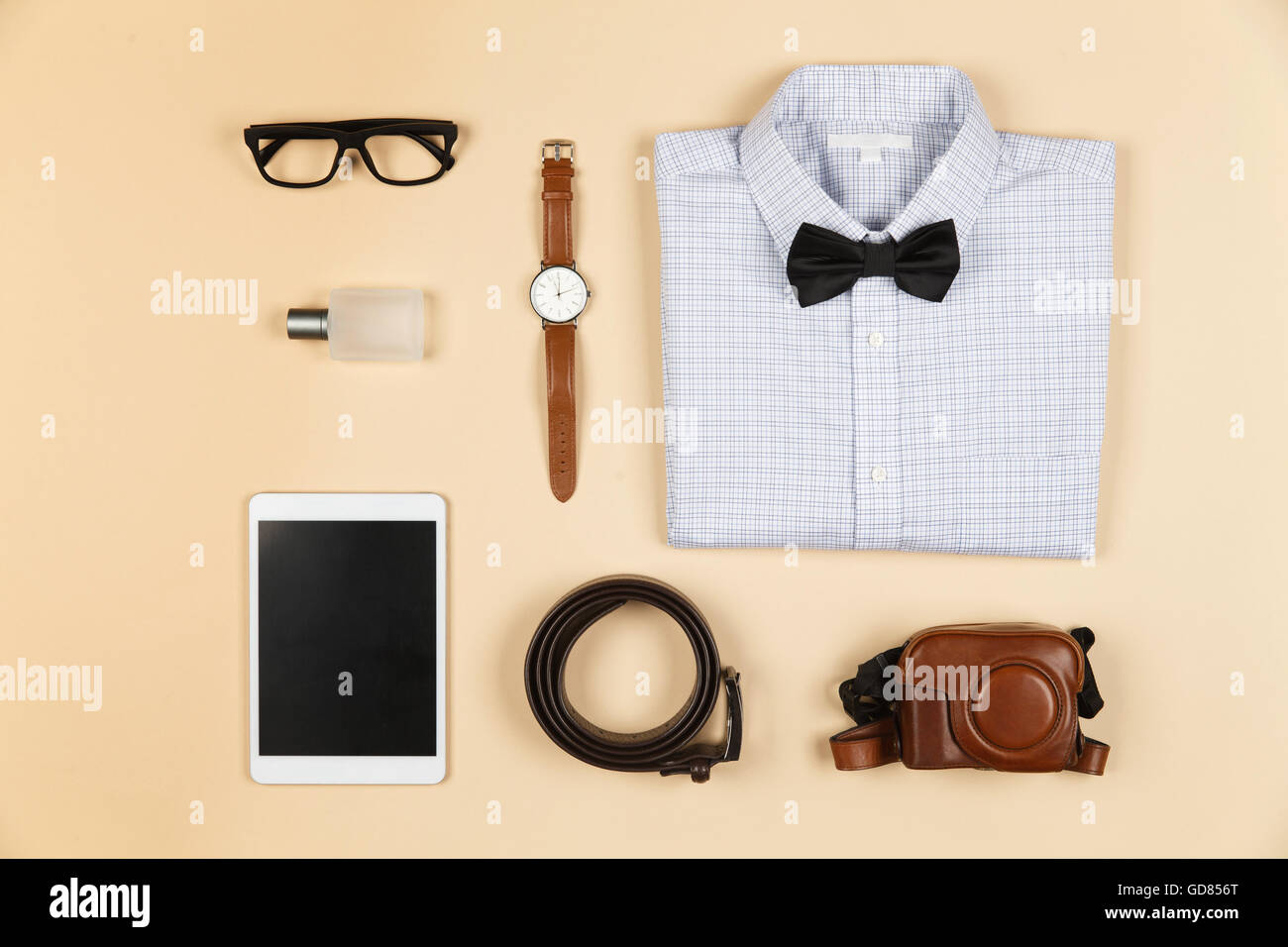 Male personal belongings Stock Photo - Alamy