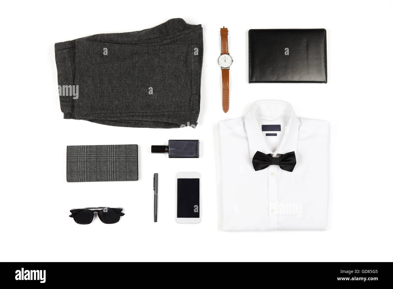 Male personal belongings Stock Photo - Alamy