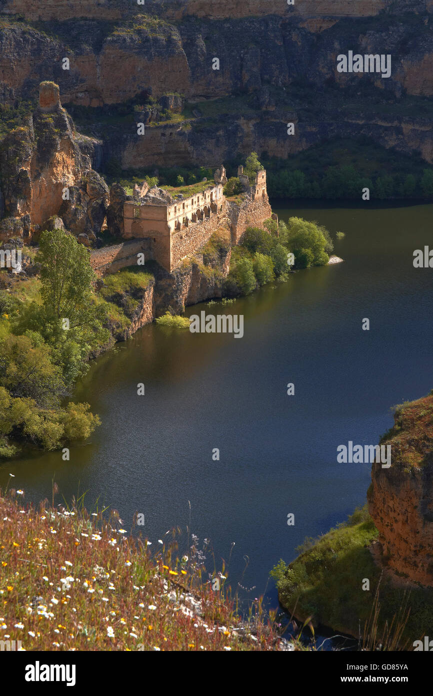 Hoces del Duraton, Duratón river gorges, Nuestra Señora de la Hoz ...