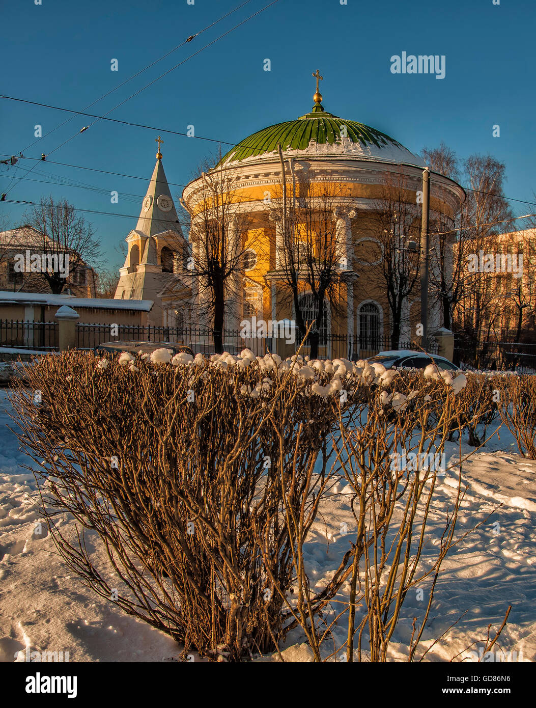Trinity Church Cake and Easter. Saint-Petersburg Stock Photo - Alamy