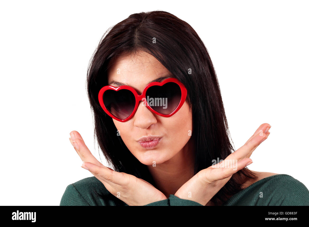 beautiful girl face expression Stock Photo - Alamy