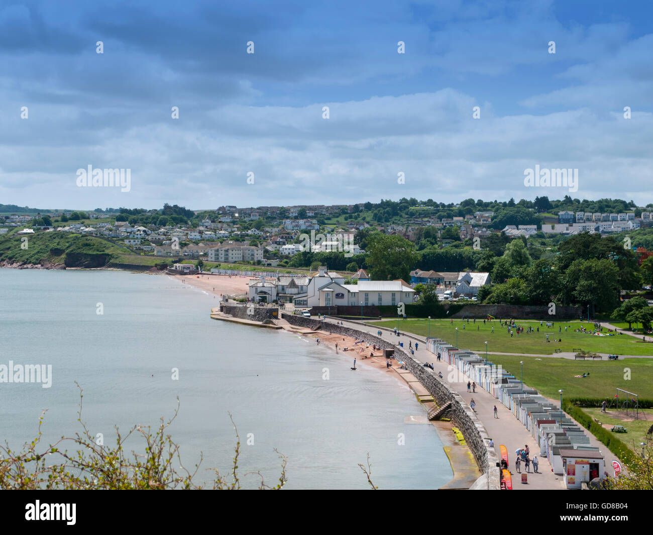 Cliff gardens goodrington sands hi-res stock photography and images - Alamy