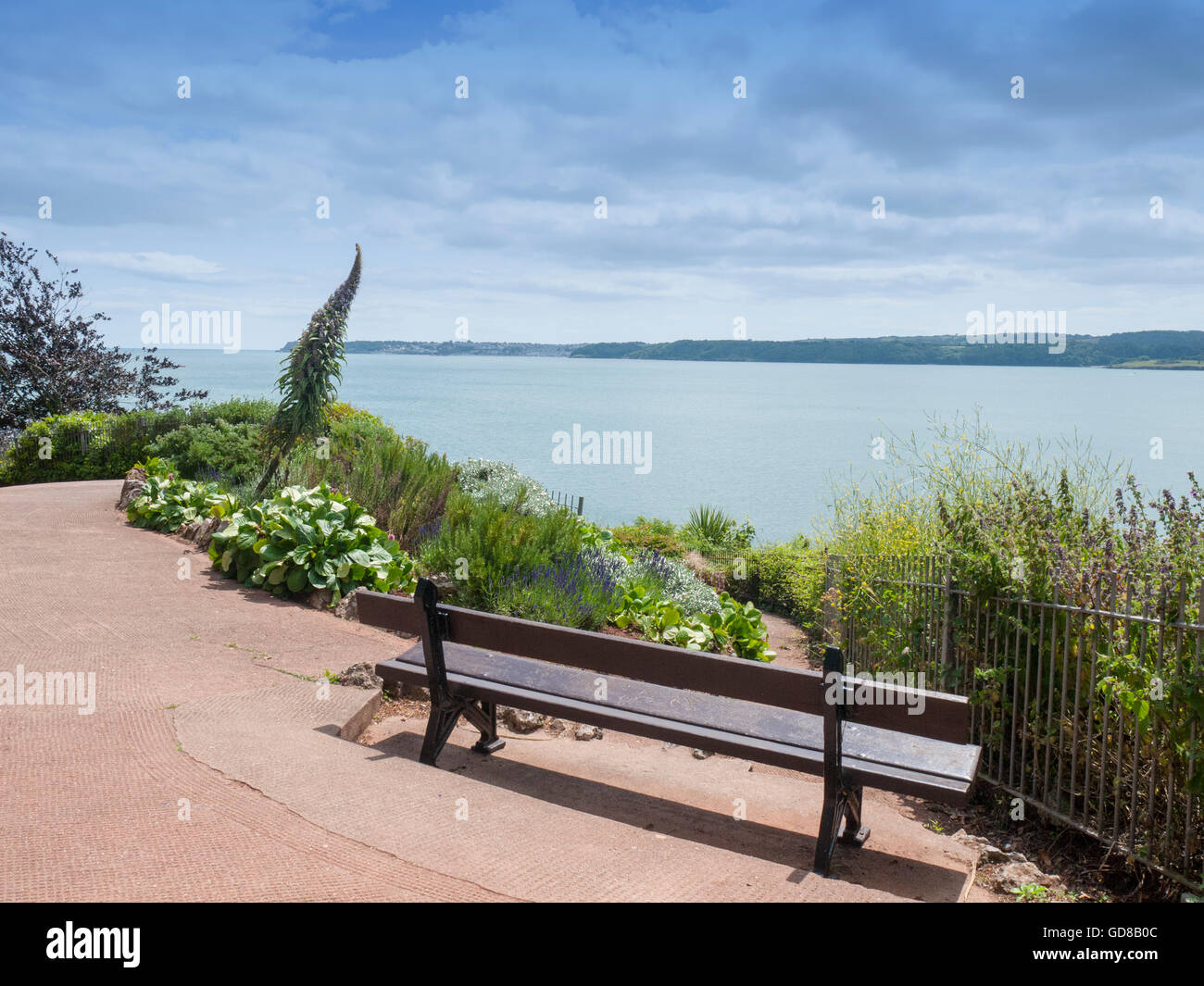 Goodrington cliff gardens hi-res stock photography and images - Alamy