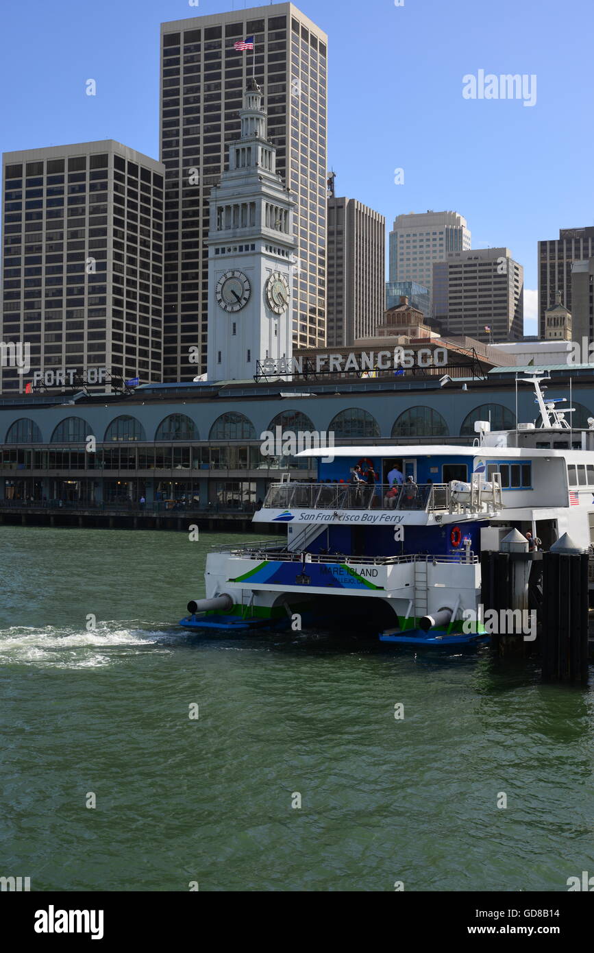 USA, California, San Francisco, Ferry Building Stock Photo - Alamy