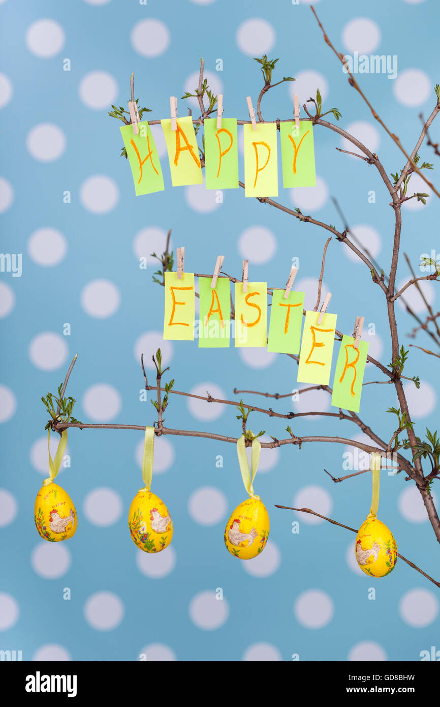 Happy Easter and spring concept colorful photo - happy easter wishes ...