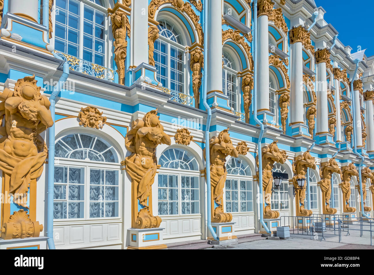 Catherine palace rococo palace st petersburg hi-res stock photography ...
