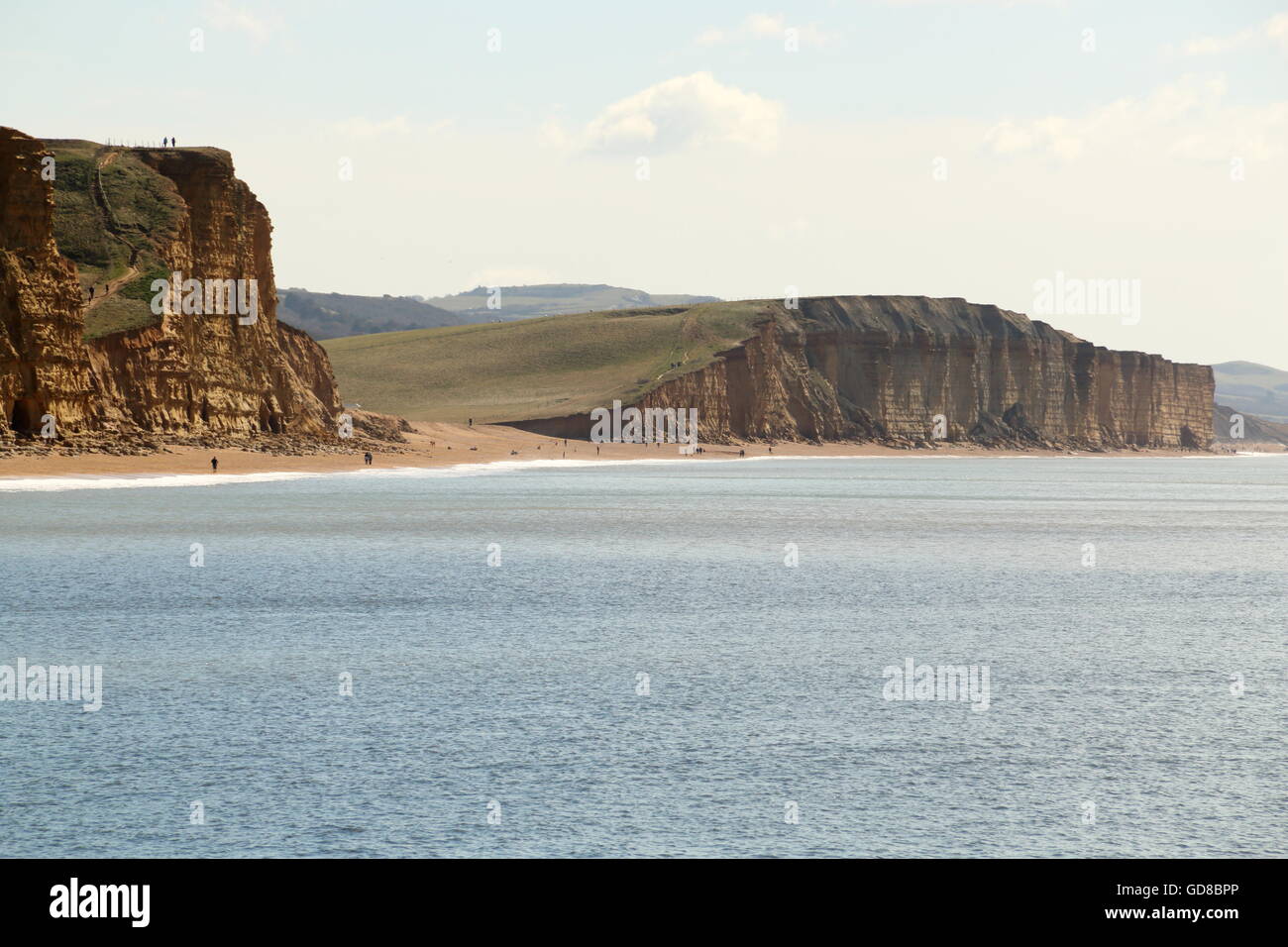 Cliffs near West Bay,Dorset,UK Stock Photo - Alamy
