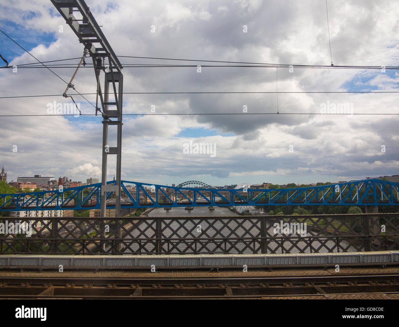 The Queen Elizabeth II Metro Bridge, built 1981 Stock Photo - Alamy