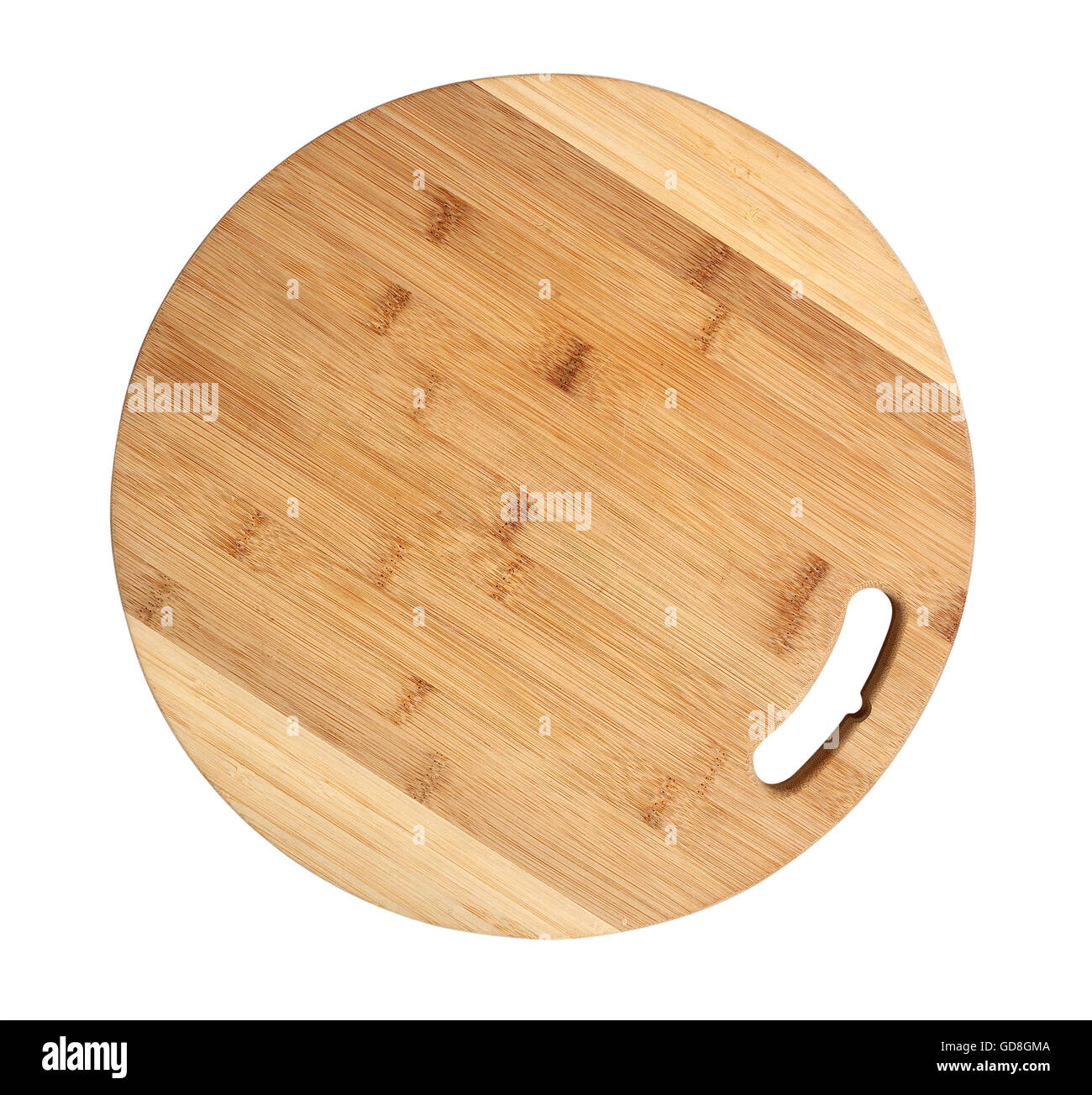 Wooden cutting board. Isolated with clipping path Stock Photo - Alamy