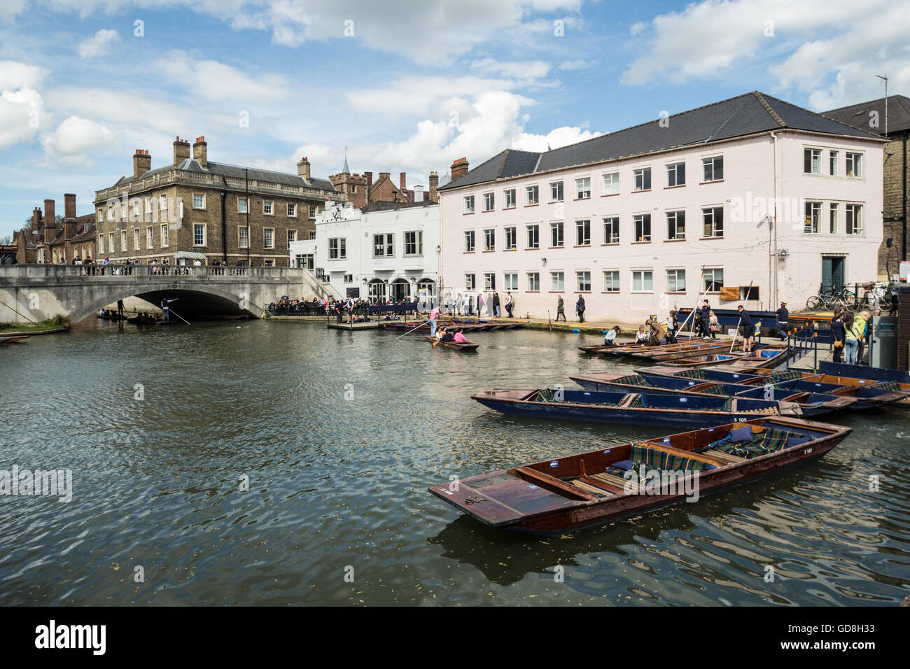 Silver street bridge cambridge hi-res stock photography and images - Alamy
