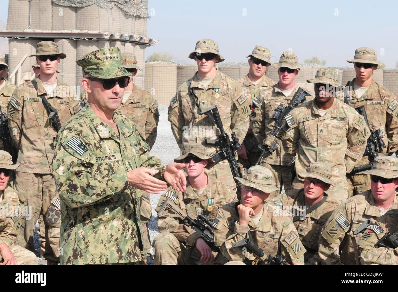 U.S Adm. James Stavridis, European Command Supreme Allied Commander ...