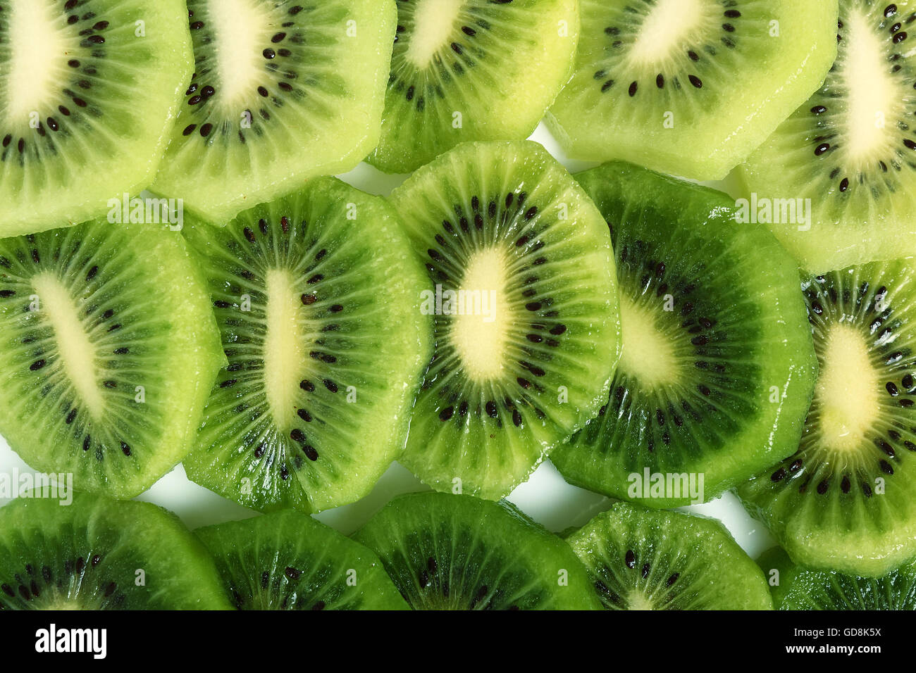 Background of kiwi slices (kiwifruit Stock Photo - Alamy