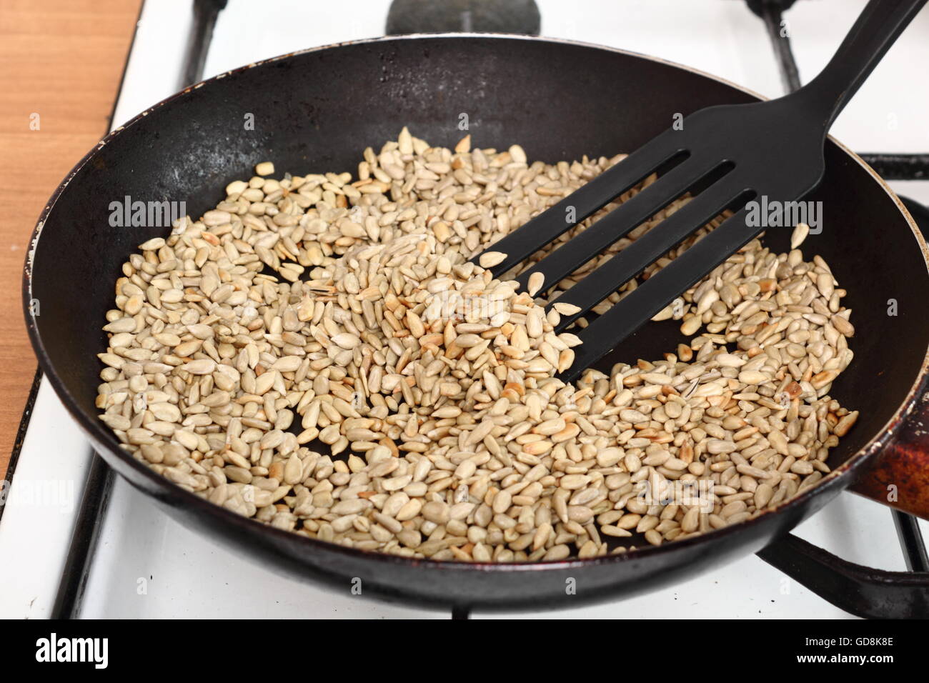 Dehulled sunflower seeds hi-res stock photography and images - Alamy