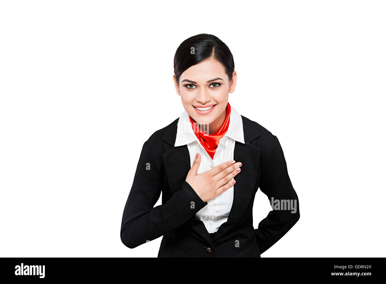 Indian air hostess hi-res stock photography and images - Alamy