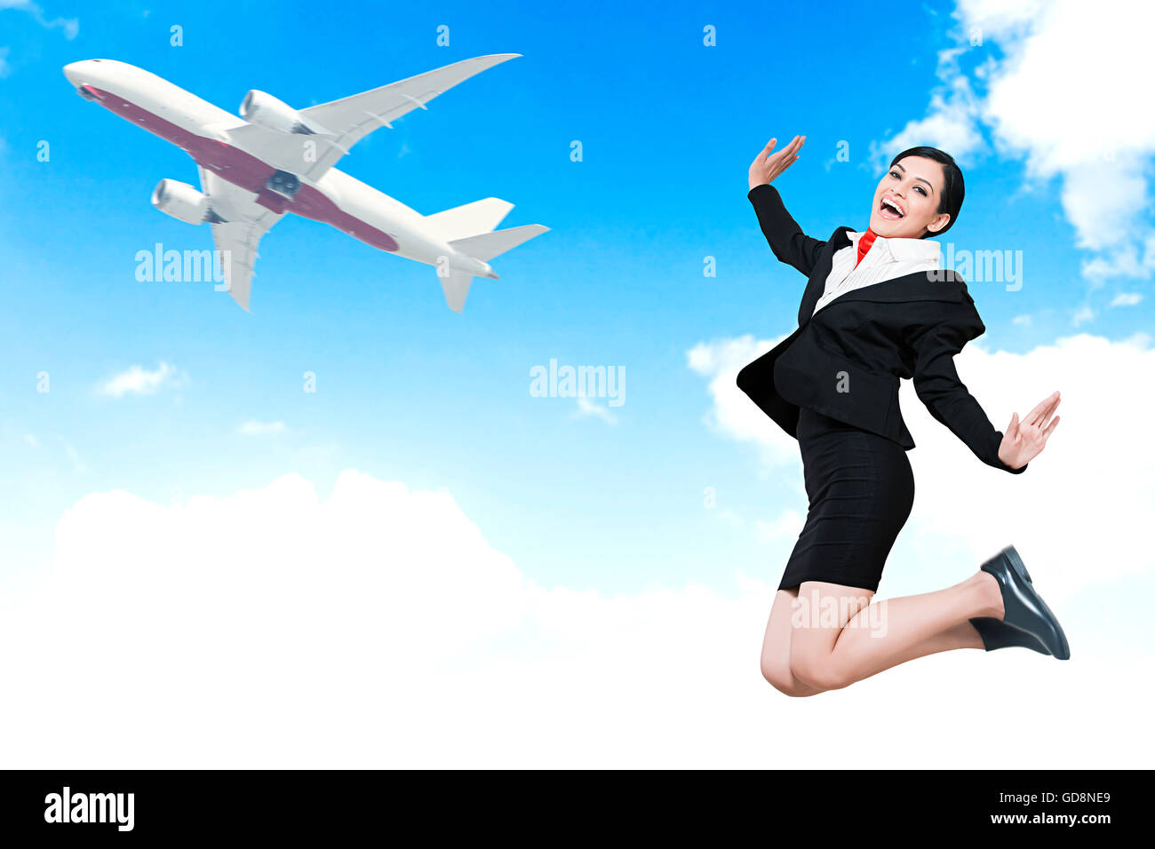Indian air hostess hi-res stock photography and images - Alamy