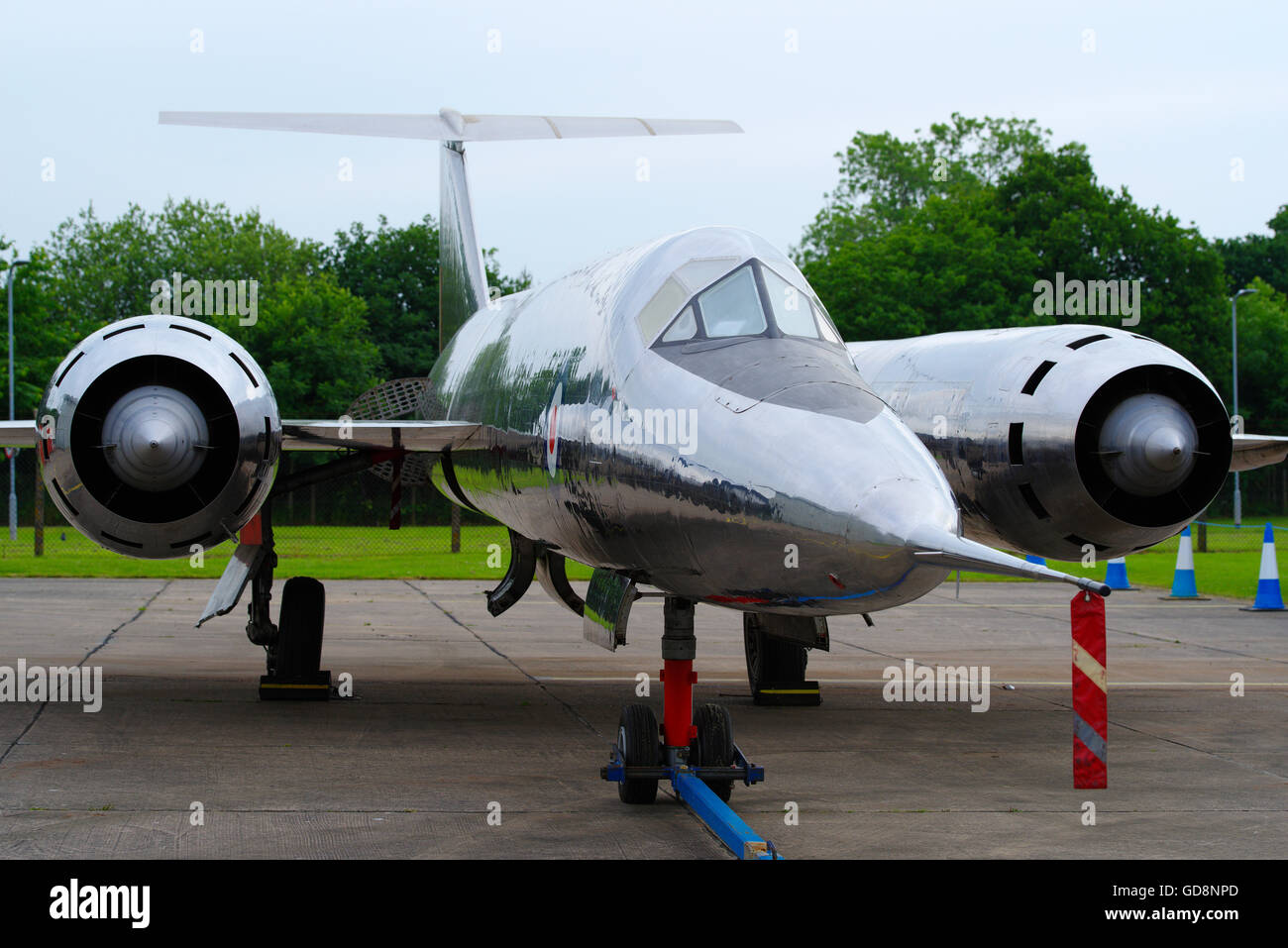 Bristol 188 Supersonic research aircraft at RAF Cosford Air Display ...