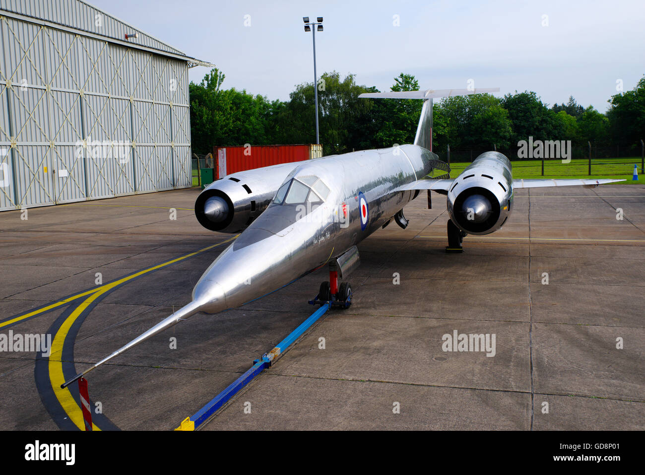 Bristol 188 Supersonic research aircraft at RAF Cosford Air Display ...