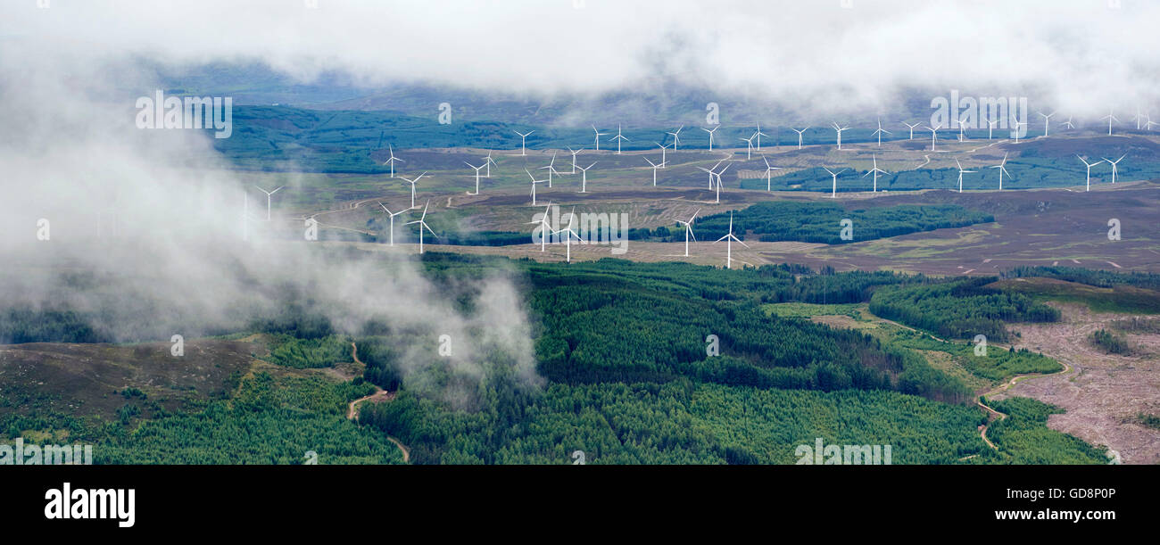 Wind Farm in the Cairngorms, Scottish Highlands Stock Photo - Alamy