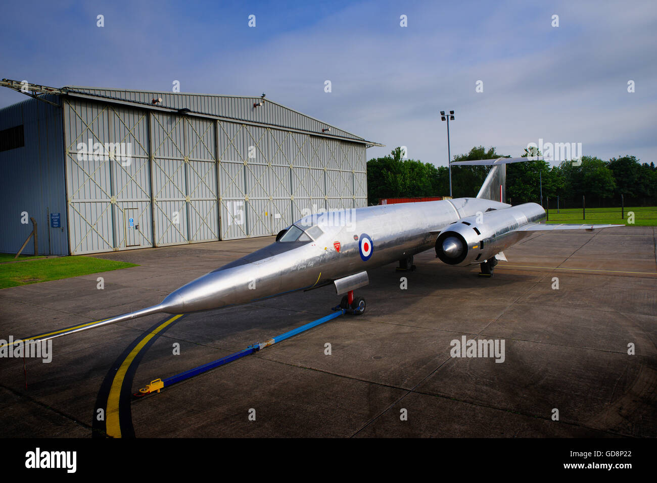 Bristol 188 Supersonic research aircraft at RAF Cosford Air Display ...