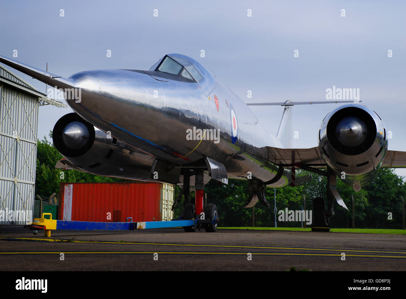 Bristol 188 Supersonic research aircraft at RAF Cosford Air Display ...