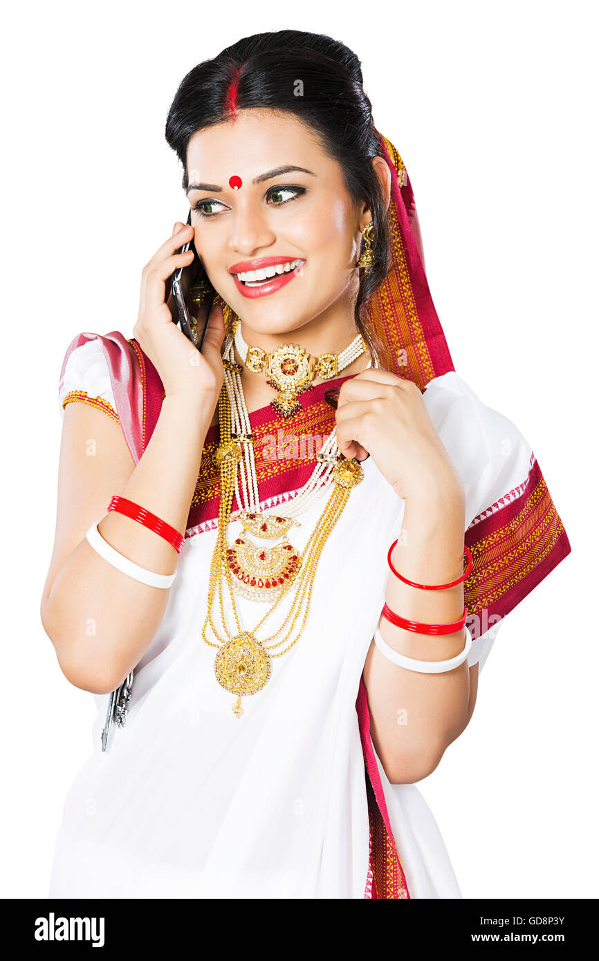 White woman smiling talking Cut Out Stock Images & Pictures - Alamy