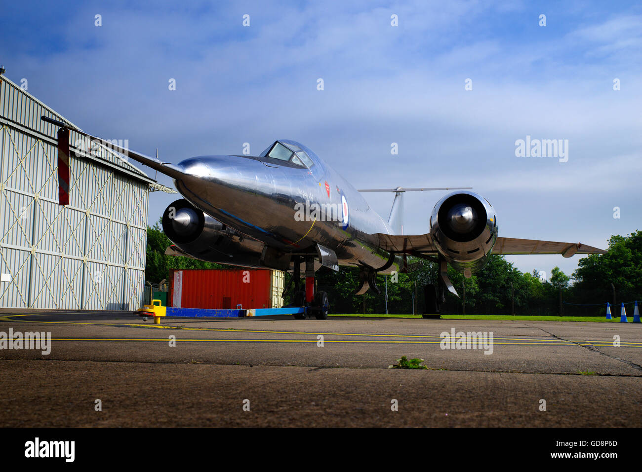 Bristol 188 Supersonic research aircraft at RAF Cosford Air Display ...