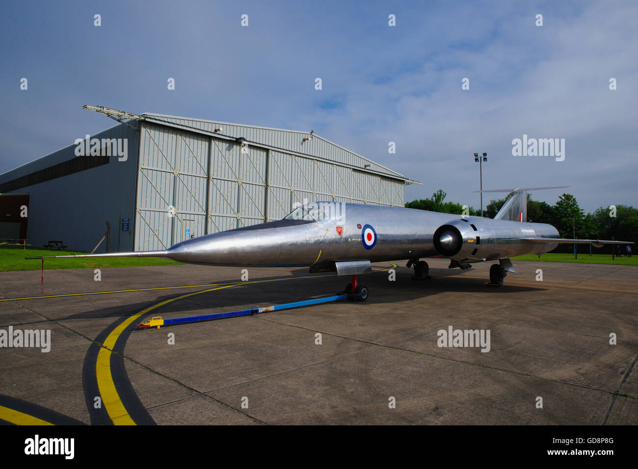 Bristol 188 Supersonic research aircraft at RAF Cosford Air Display ...