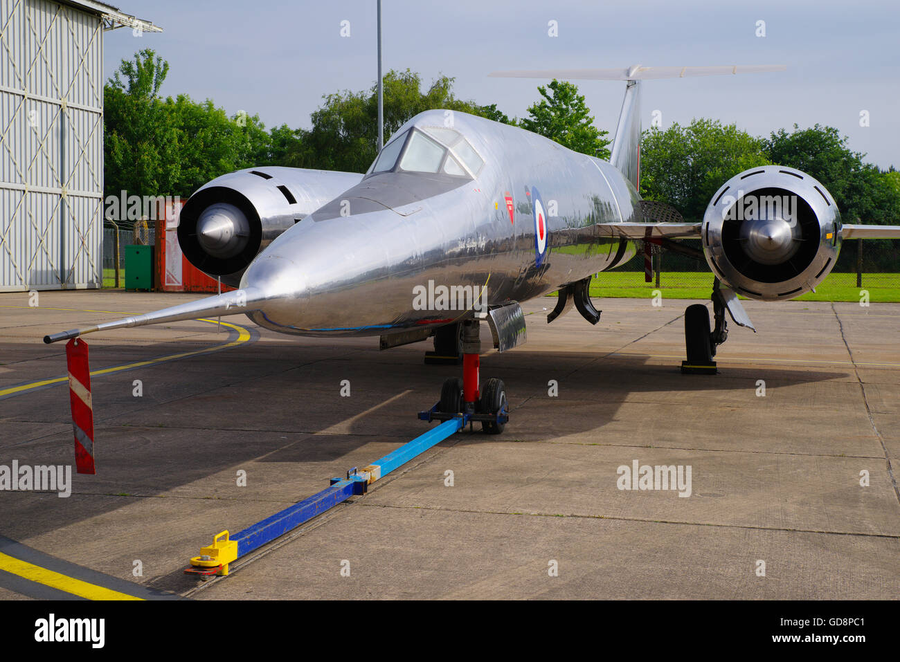 Bristol 188 Supersonic research aircraft at RAF Cosford Air Display ...