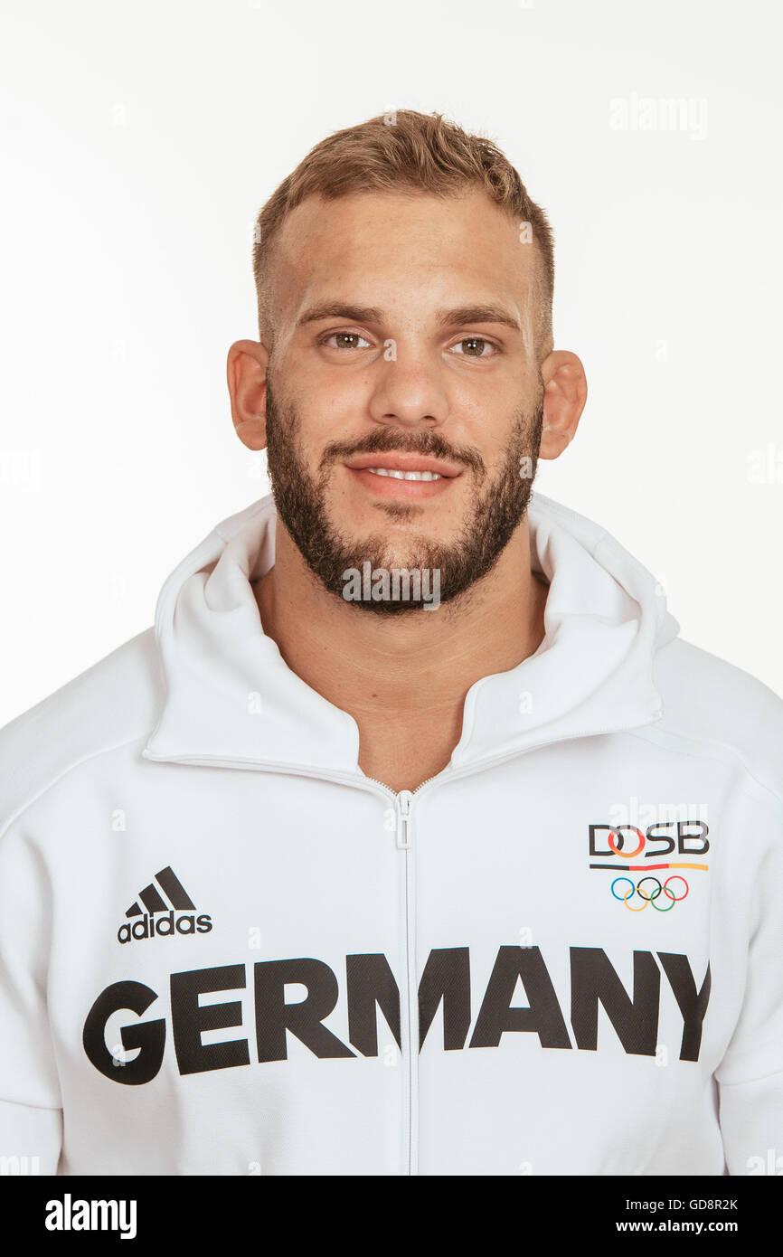 Karl- Richard Frey poses at a photocall during the preparations for the ...