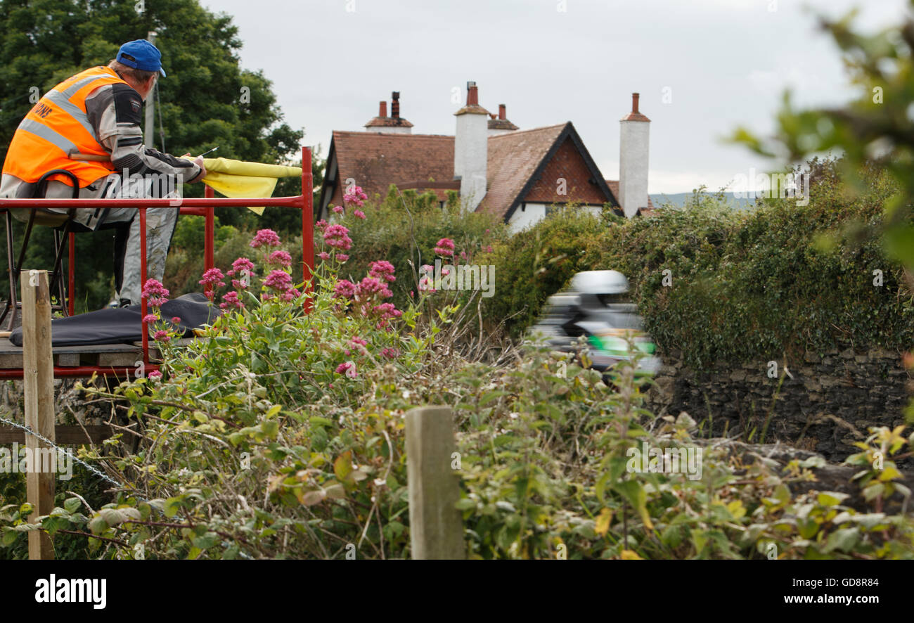 Motorcycle marshal hi-res stock photography and images - Alamy