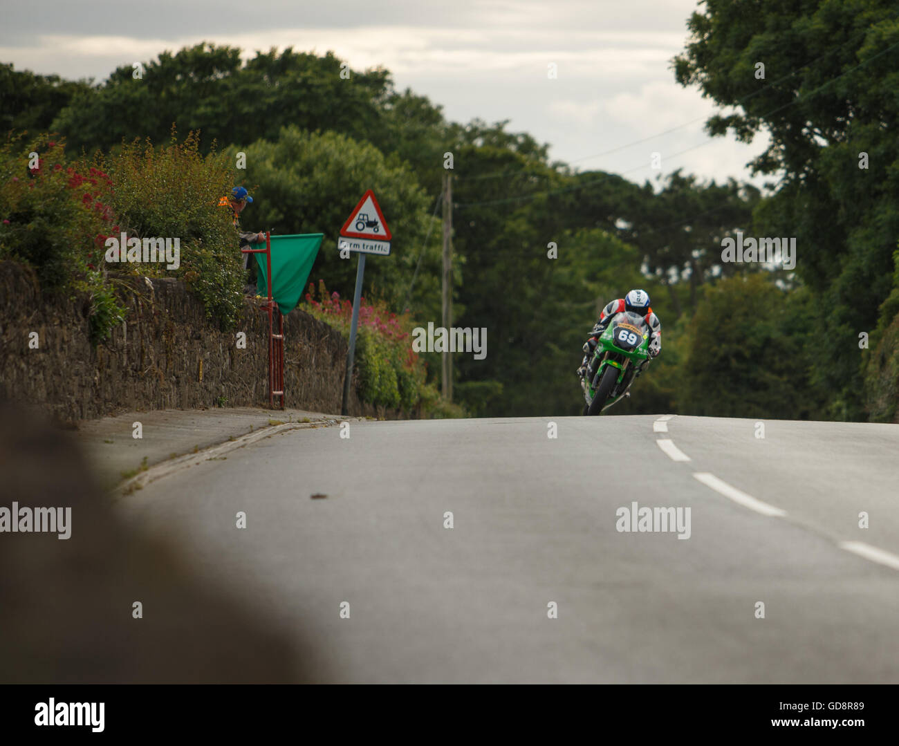 Castletown, Isle of Man, UK. 13th July, 2016. Darryl Tweed at Williams ...