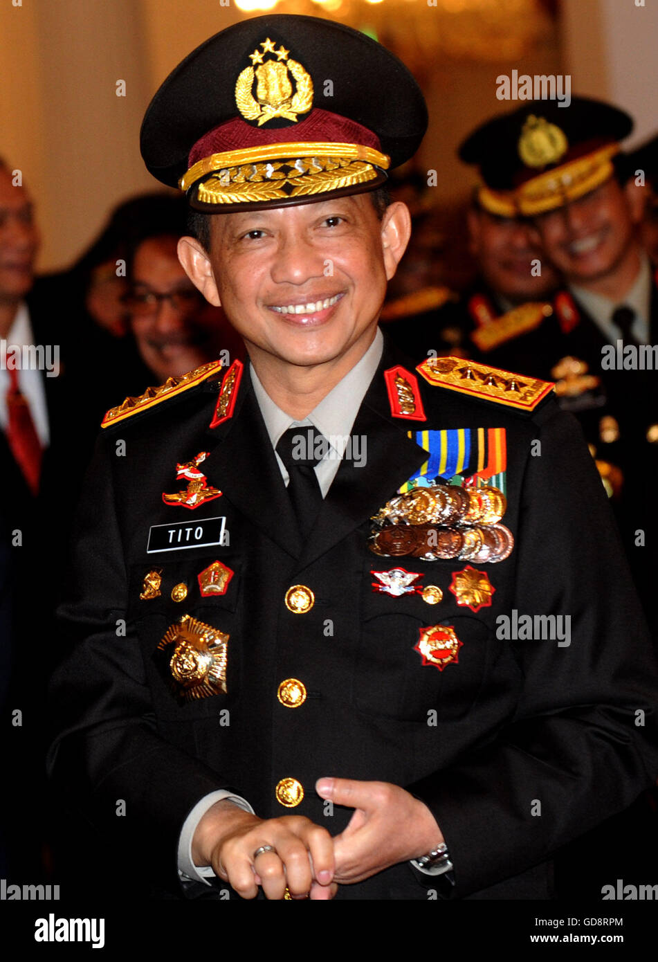 Indonesian national police chief hi-res stock photography and images ...