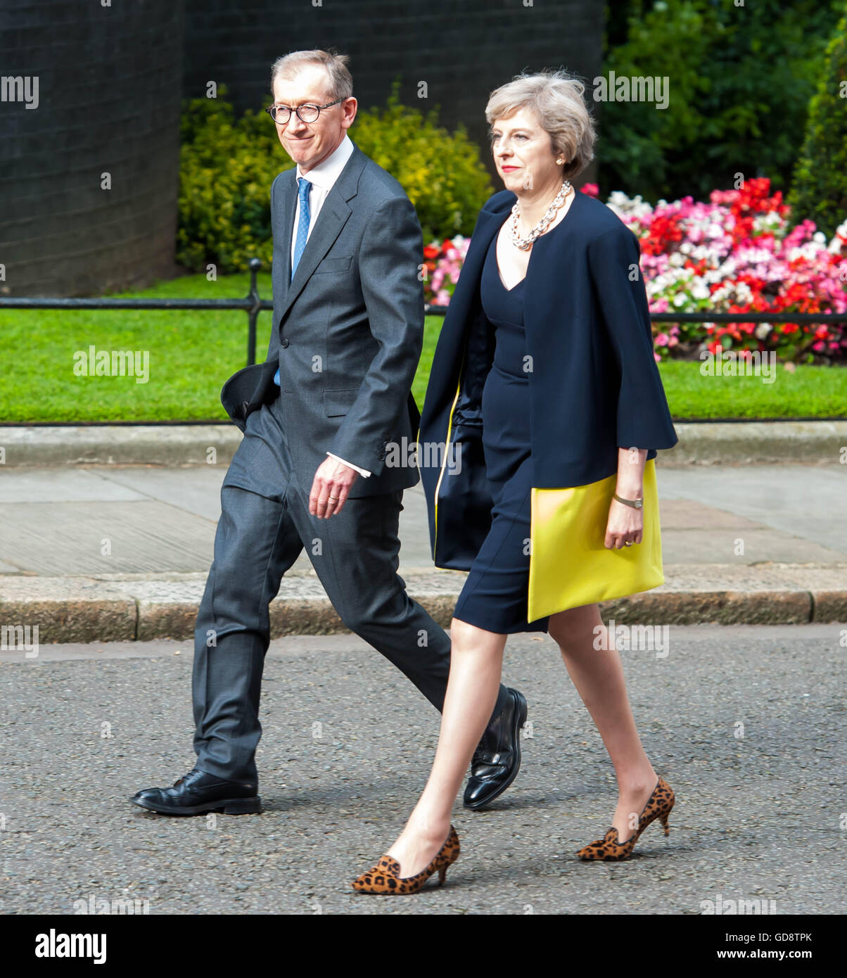 London England. 13th July 2016 Former Home Secretary officially takes ...