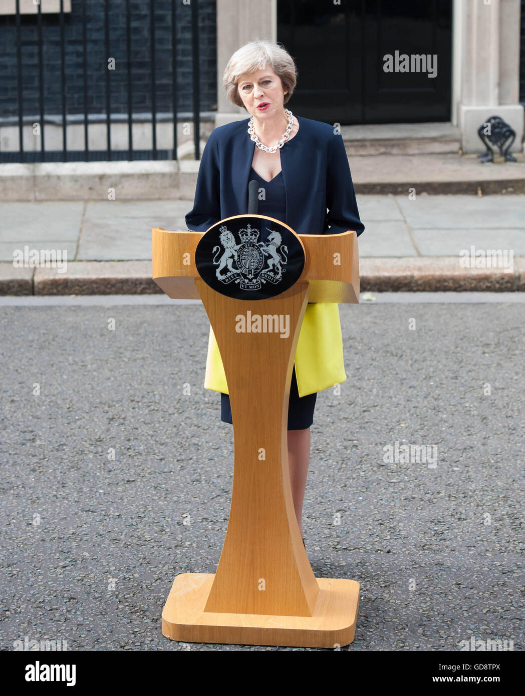 London England. 13th July 2016 Former Home Secretary officially takes ...