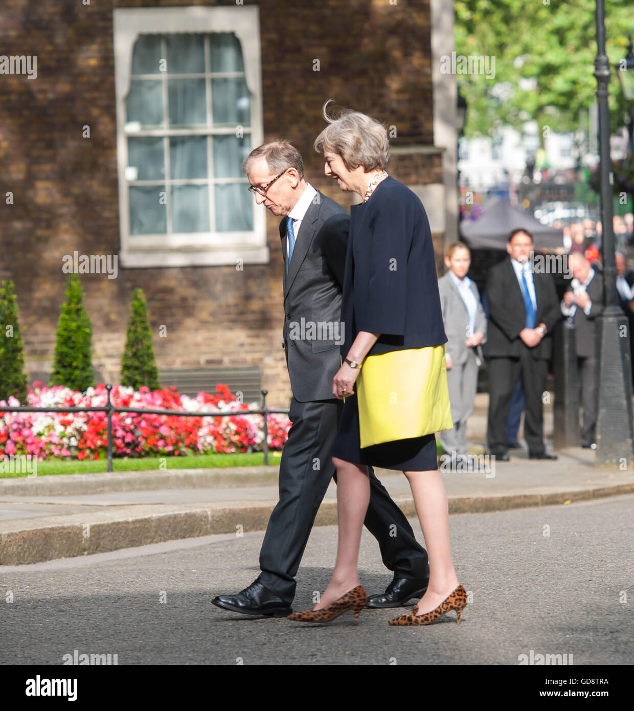 London England. 13th July 2016 Former Home Secretary officially takes ...