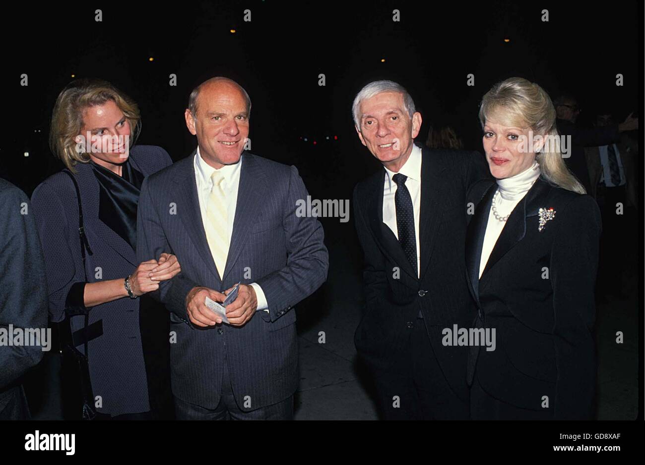 Aaron Spelling With His Wife Candy Spelling And Barry Diller And Wife ...