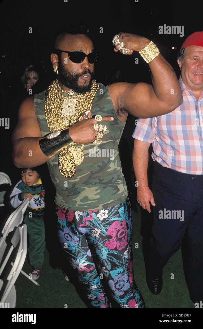Mr T With Ned Beatty 1988. 21st June, 2006. - © Roger Karnbad/ZUMA Wire ...