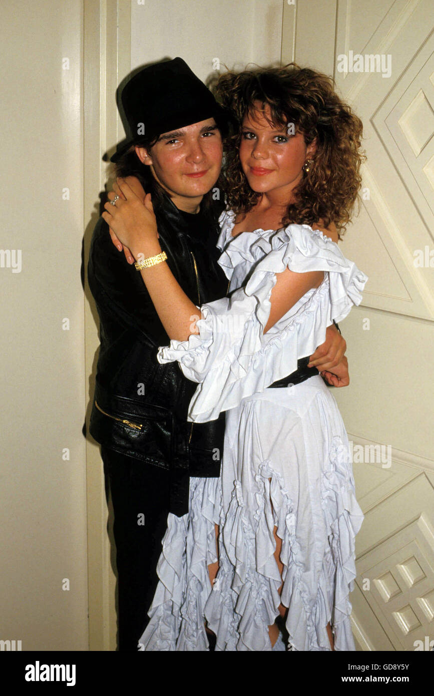 Aug. 15, 2007 - COREY FELDMAN WITH ROBIN LILLY 1987. -(Credit Image ...