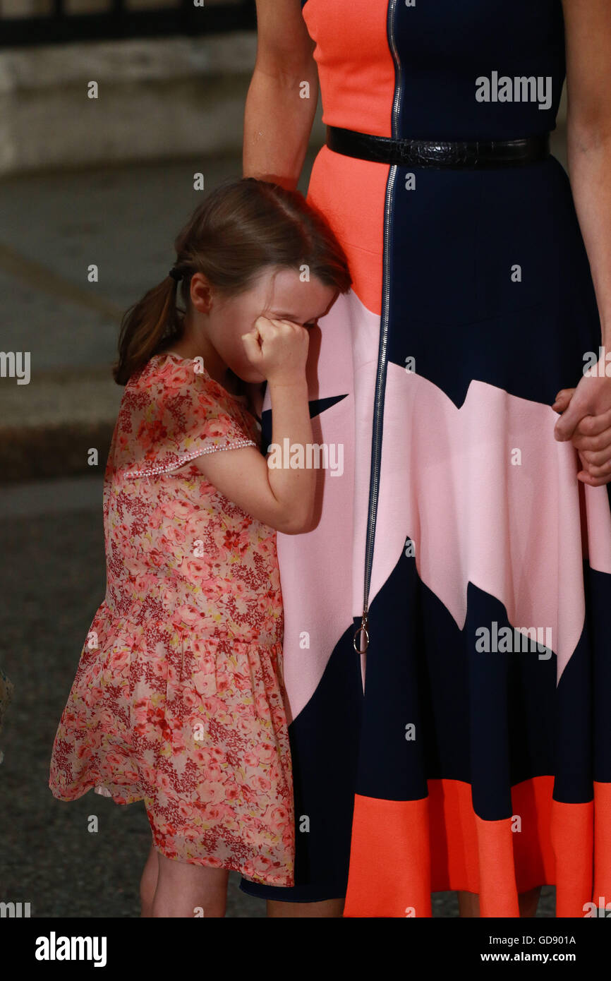 London, UK. 13th July, 2016. David Cameron outside Number 10 Downing ...